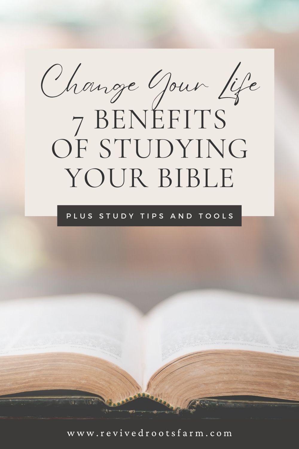 Benefits of Studying the Bible + Study Tips and Tools